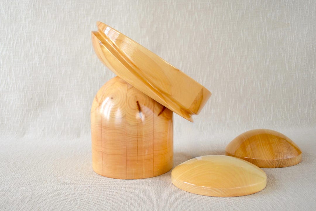 Saucer Fascinator Hat Block ZARA - Percher Hat Block Set - Hat Block With Presser - Wooden Hat ...