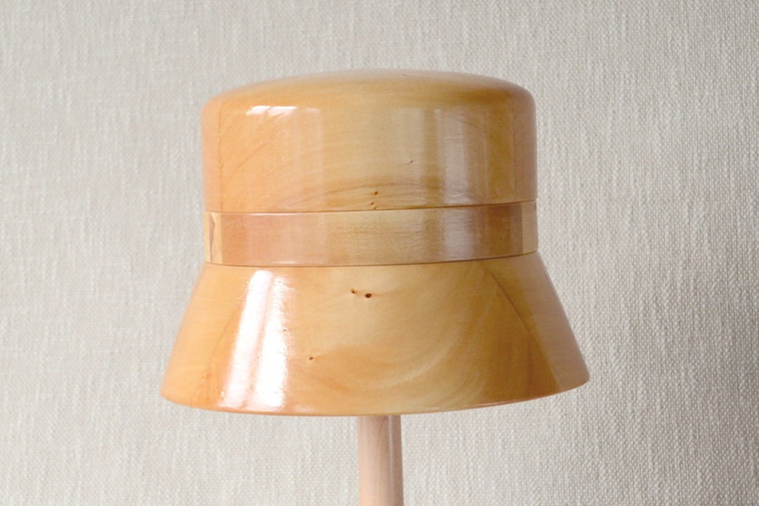 Wooden Cloche Hat Block Set 2 - Cloche Hat Mould - Cloche Hat Block ...