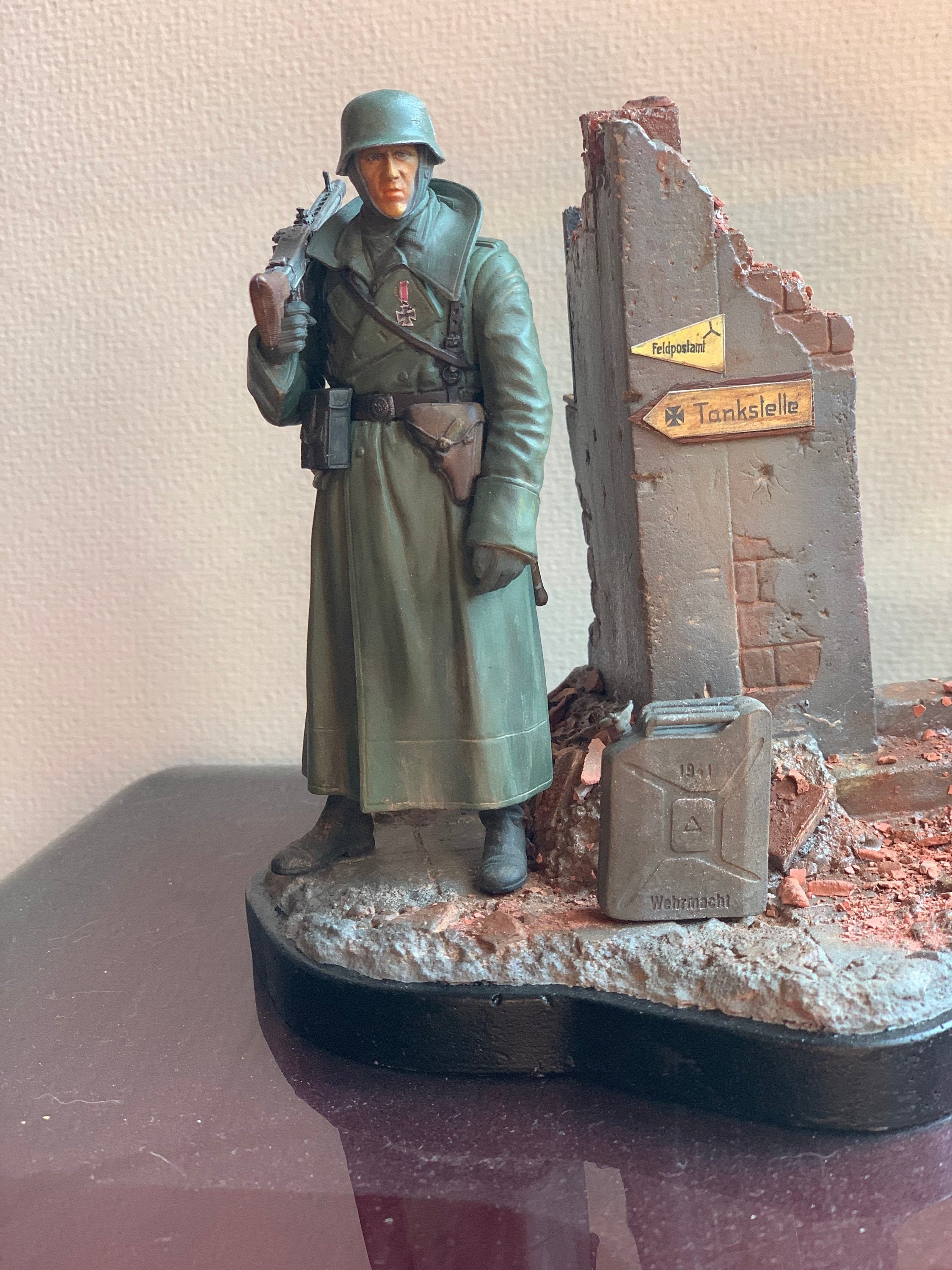 Eastern Front World War II Diorama, German Longcoat - Etsy