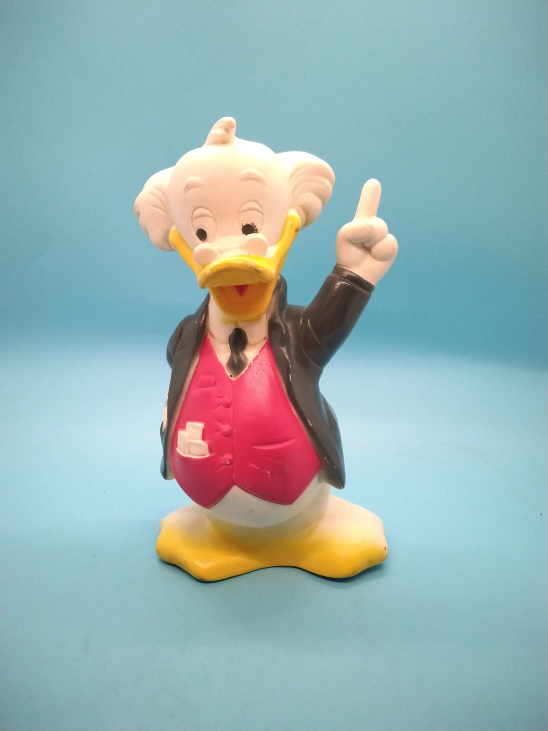 Toy, Duck, Ludwig Von Drake, Disney Cartoon Character, Working Squeaker ...