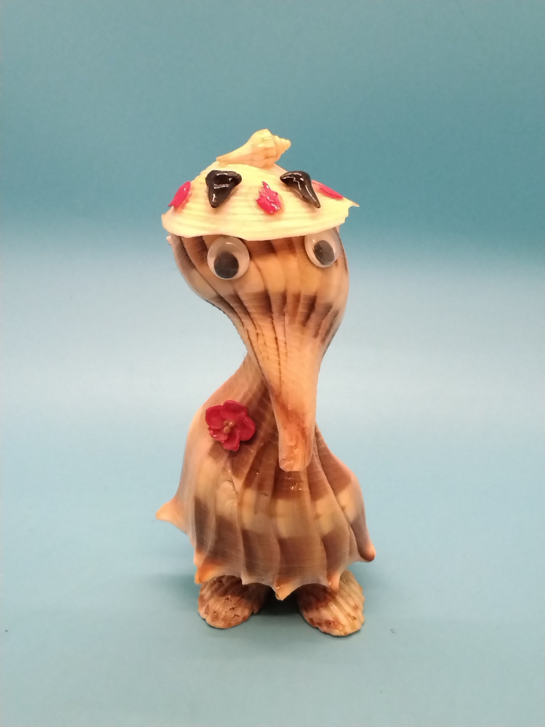 Figurine, Seashells, Seashell Art, Shell Art, Seashell Platapus ...
