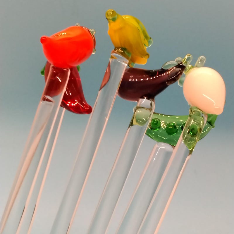 Glass Stir Sticks - Etsy