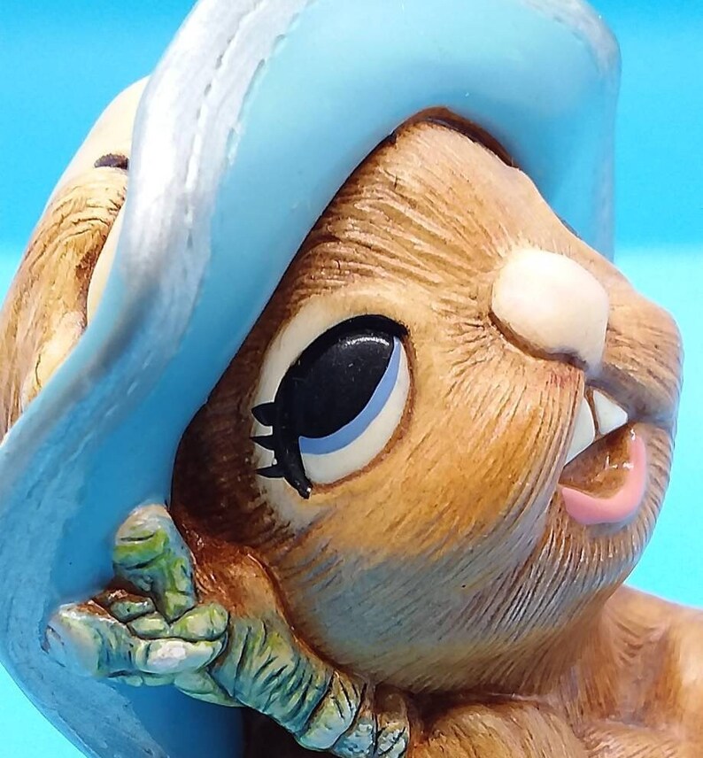 Vintage Pendelfin Whopper Rabbit Figurine, Fisherman With Fish Boot - Etsy