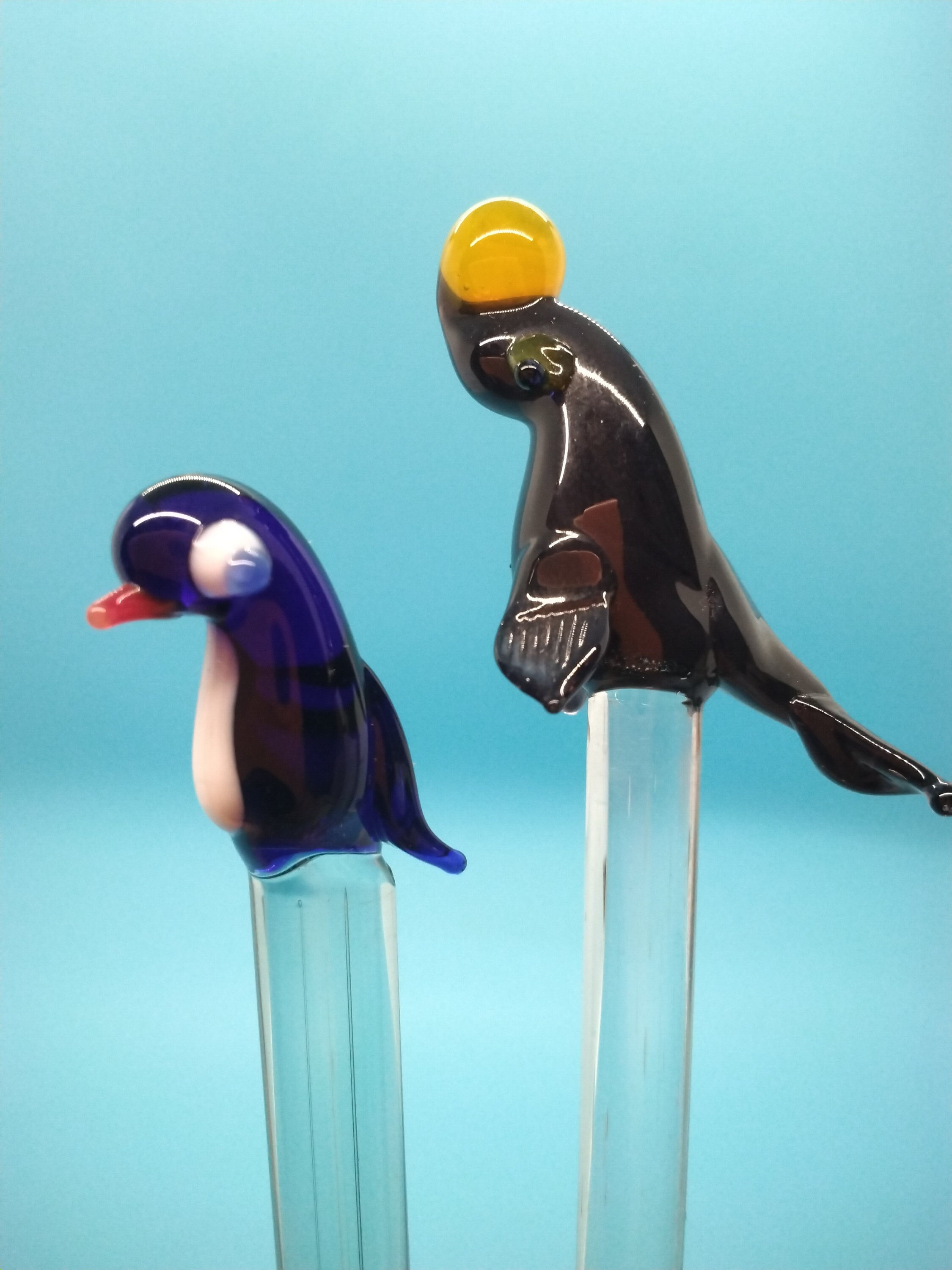 Art Glass Stir Sticks Swizzle Sticks Solid Glass - Etsy