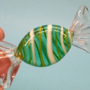 Art Glass, Candies, Art Glass Candies, Handcrafted Art Glass, Set of ...