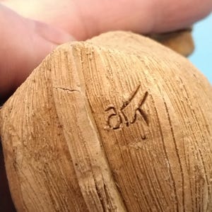 Figurine, Cow, Artesania Rinconada, Handcarved, Earthenware, Ceramic ...