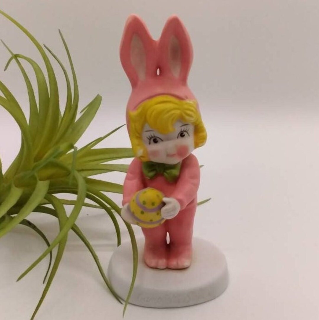 Figurine, Campbells Soup Girl, Bunny Rabbit, Bunny Costume, Easter ...