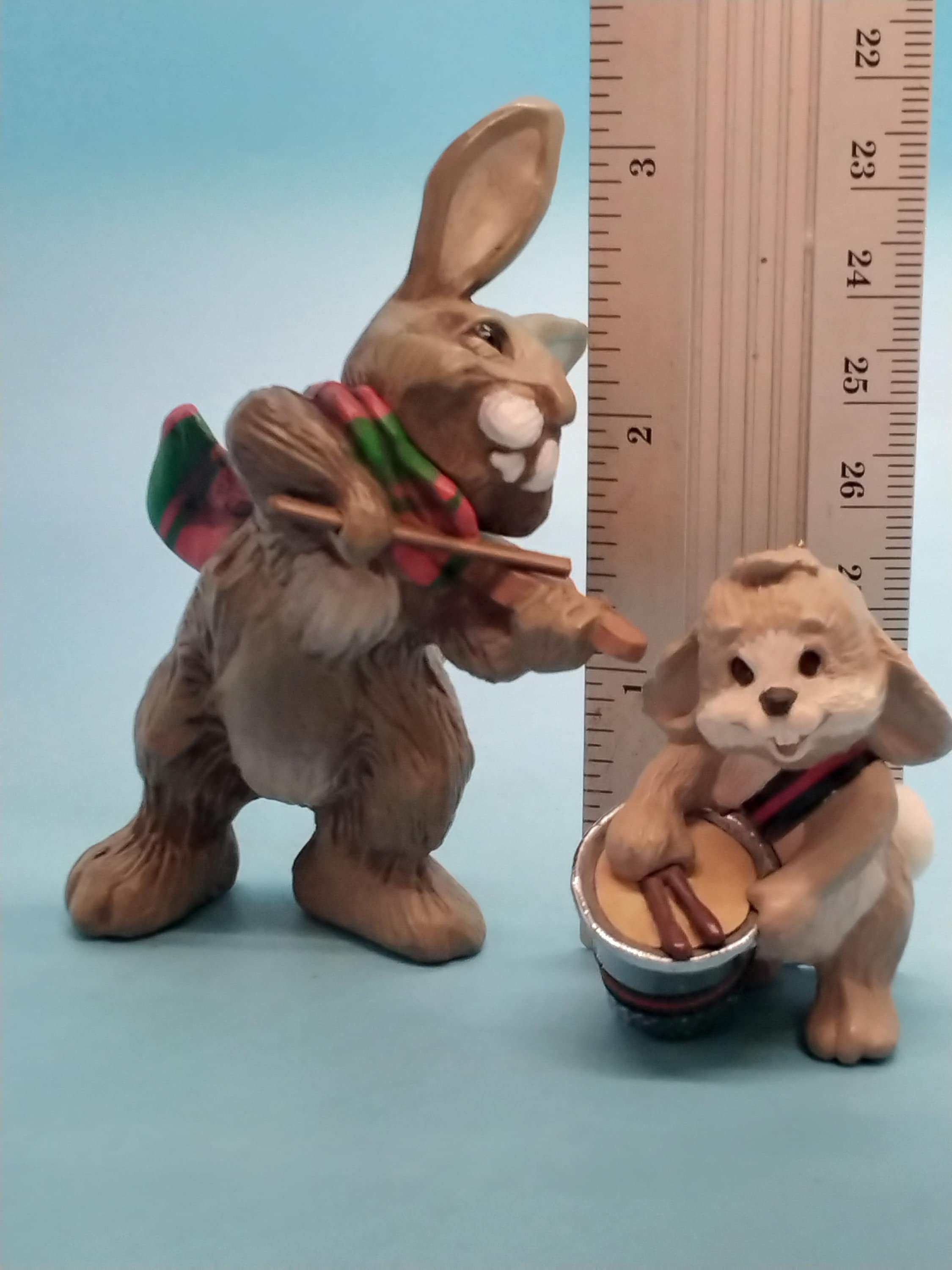 Vintage Hallmark Bunny Ornaments, 1980s Collectible Figurines - Etsy