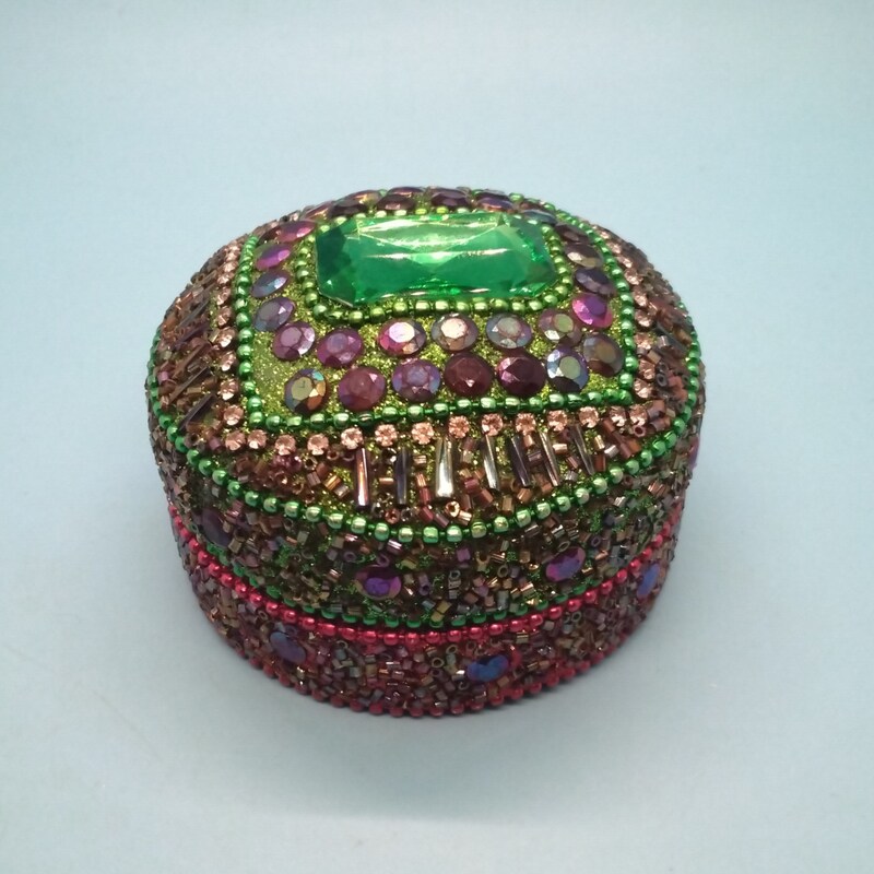 Jeweled Box - Etsy