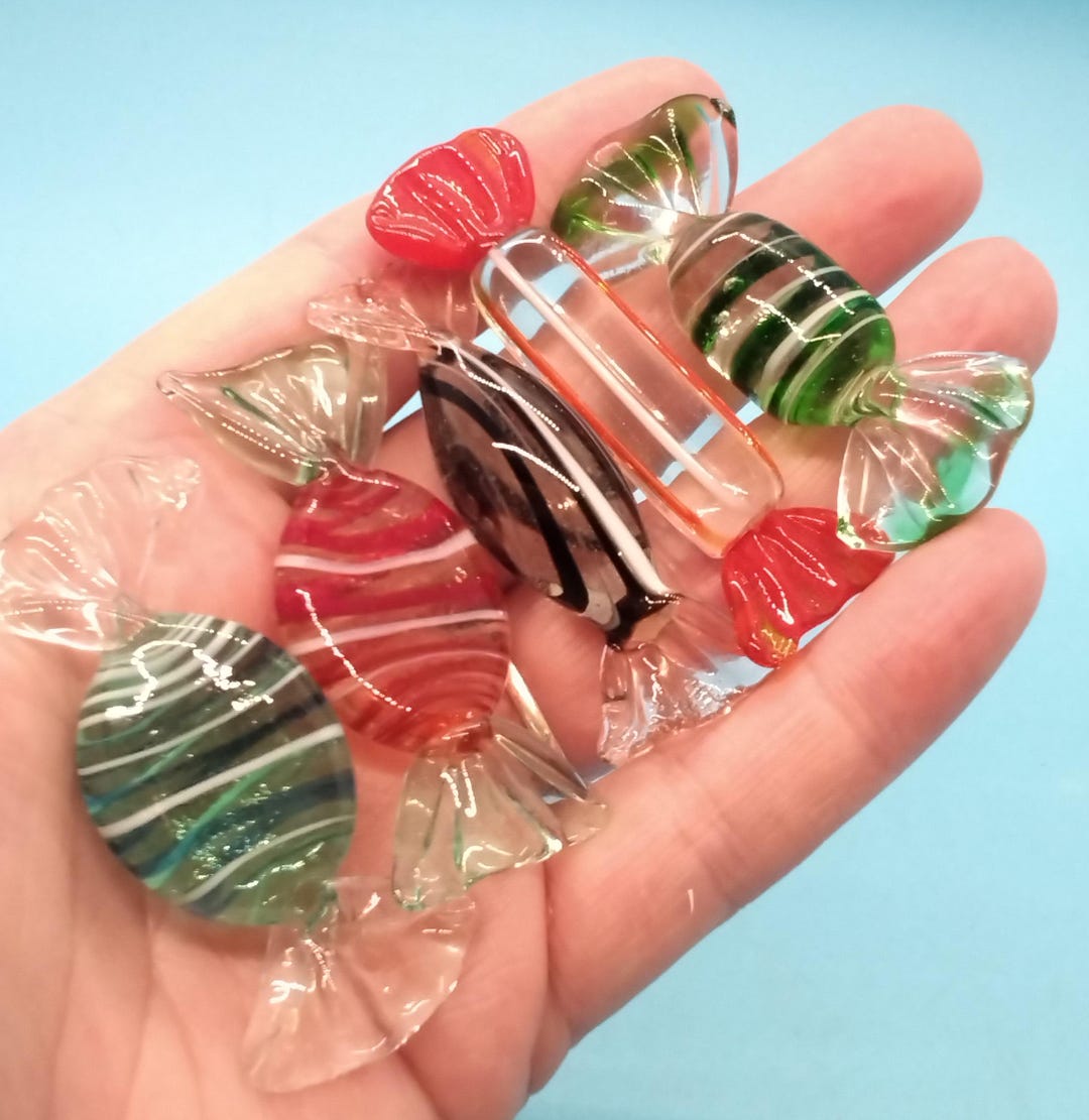 Art Glass, Candies, Art Glass Candies, Handcrafted Candies, Assorted ...