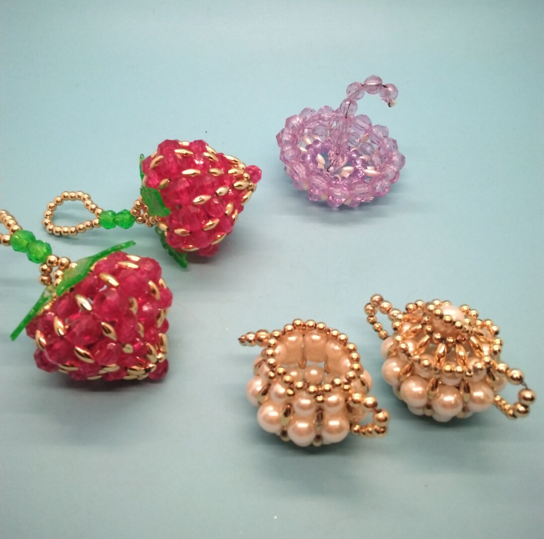 Beaded Beaded Figurines Tiny Beaded Items Beaded - Etsy