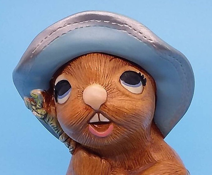 Vintage Pendelfin Whopper Rabbit Figurine, Fisherman With Fish Boot - Etsy