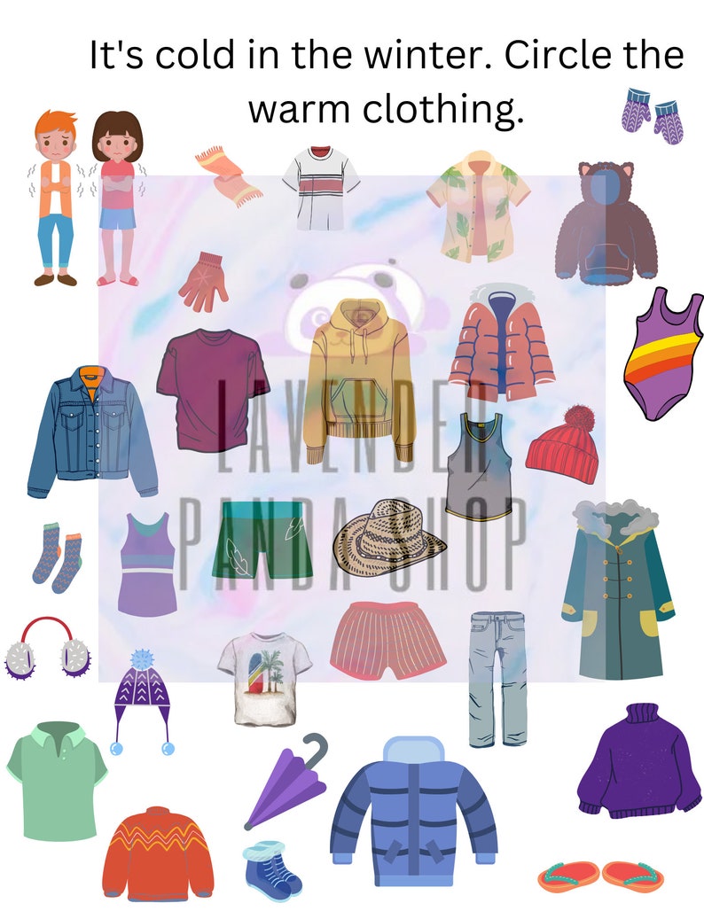 Let's Learn About Seasons - Etsy