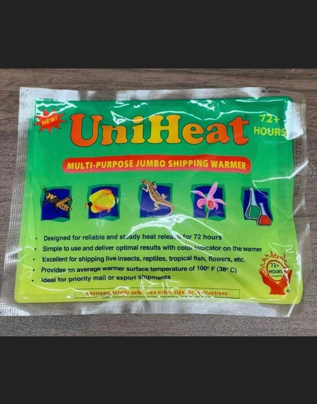 UNIHEAT Shipping Heat Pack 72 Hour-for Plant Orders With Us Only - Etsy