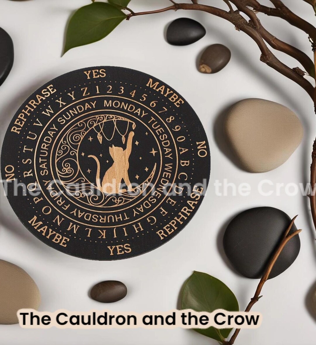 Reaching for the Stars Black Cat, Witch's Familiar 6 Pendulum ...