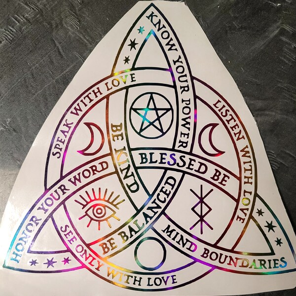Car Decal Pagan - Etsy