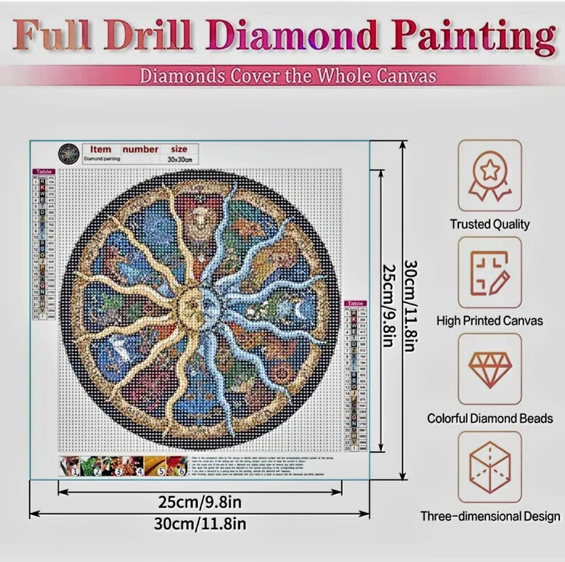 Constellations Diamond Art Kit - Etsy