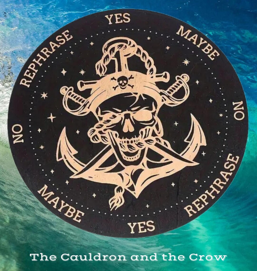 Anchors Away 6" Pendulum Divination Board With FREE PENDULUM - Etsy