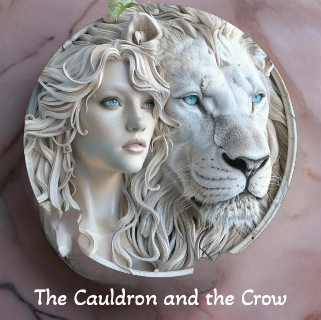 The Lion and the Goddess Metal Sign for Altar, Shrine, Garden or Home ...