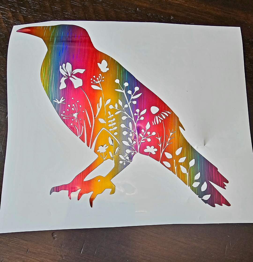 Celtic Crow Vinyl Decal - Etsy