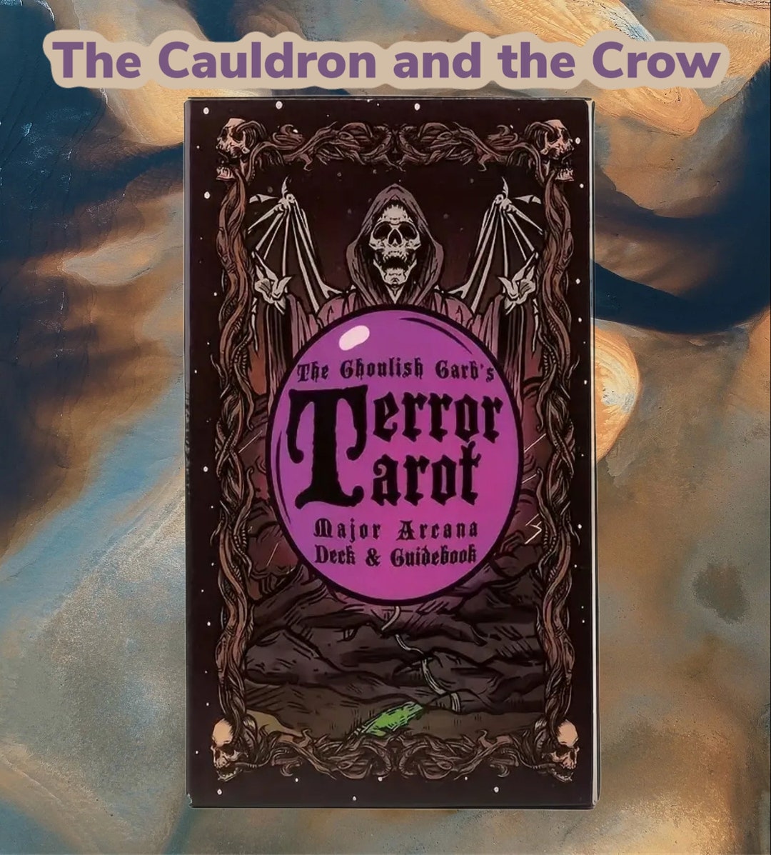 Terror Tarot Deck 23 Card Major Arcana Tarot Card Deck and Guidebook ...