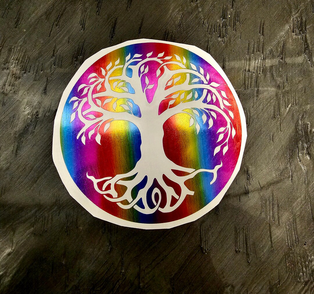 Tree of Life Vinyl Decal for Car, Laptop, or Other Design - Etsy