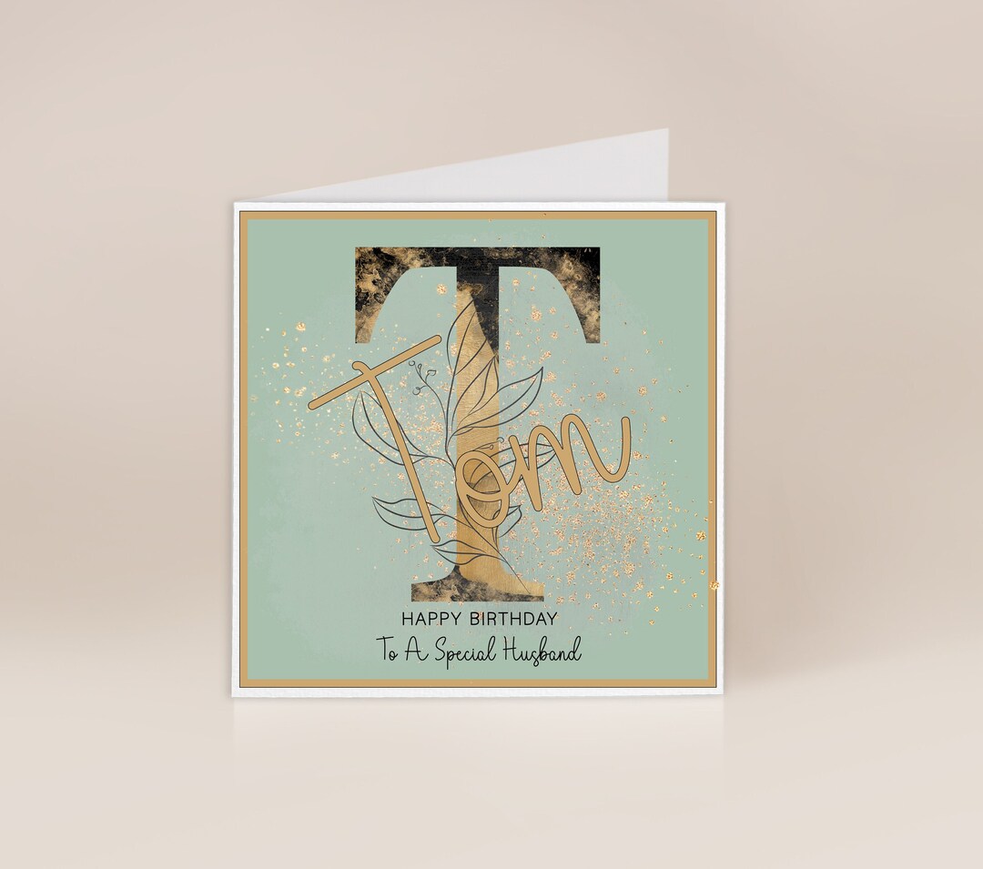 Husband Birthday Card | Husband Birthday Gift | Happy Birthday Husband ...