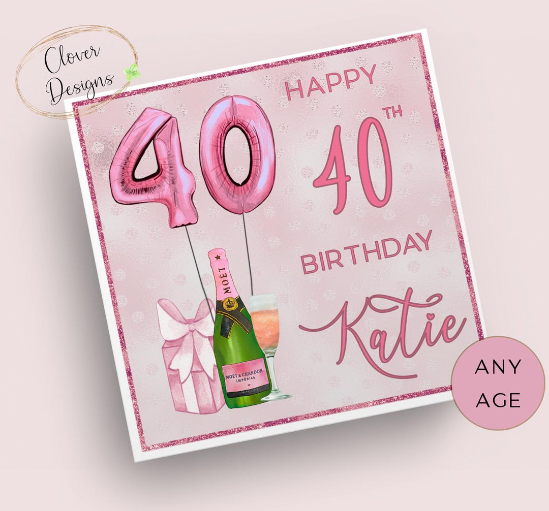 Any Age Birthday Card | Birthday Card for Her | Greetings Card ...