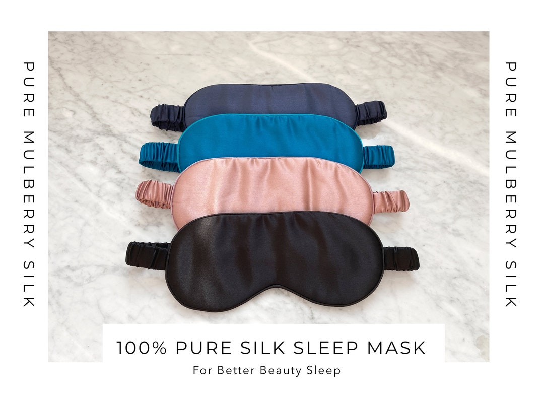 Pure Mulberry Silk Sleep Mask | Eye Mask | Pure Mulberry Silk | Super ...