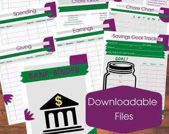 Kids Money Ledger - Etsy