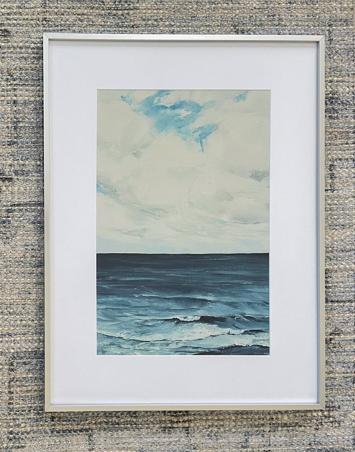 Art Print of "towards the Horizon", Landscape Wall Art, Coastal ...