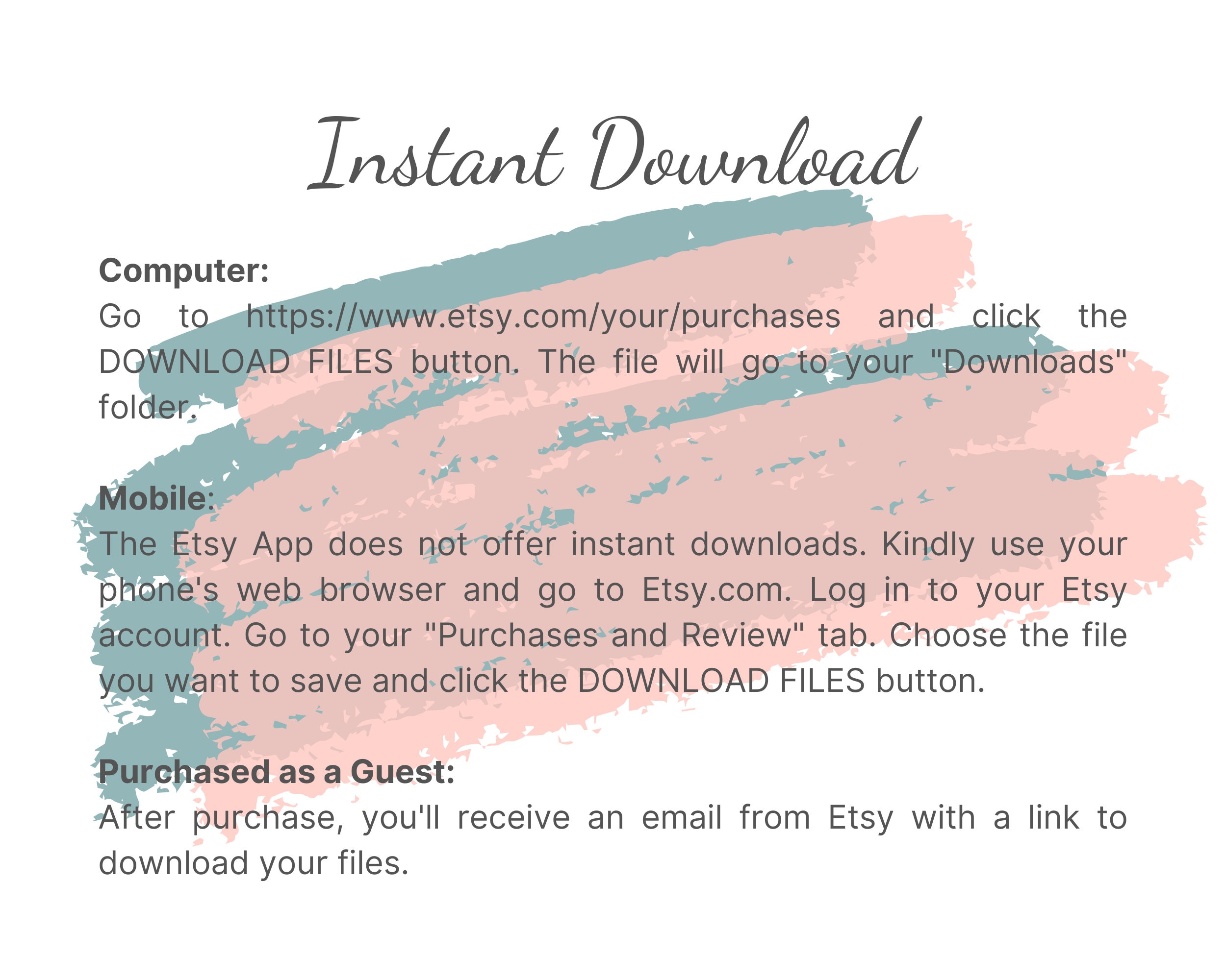 Printable Alphabet Poster / Alphabet Wall Art / ABC Poster / Alphabet ...