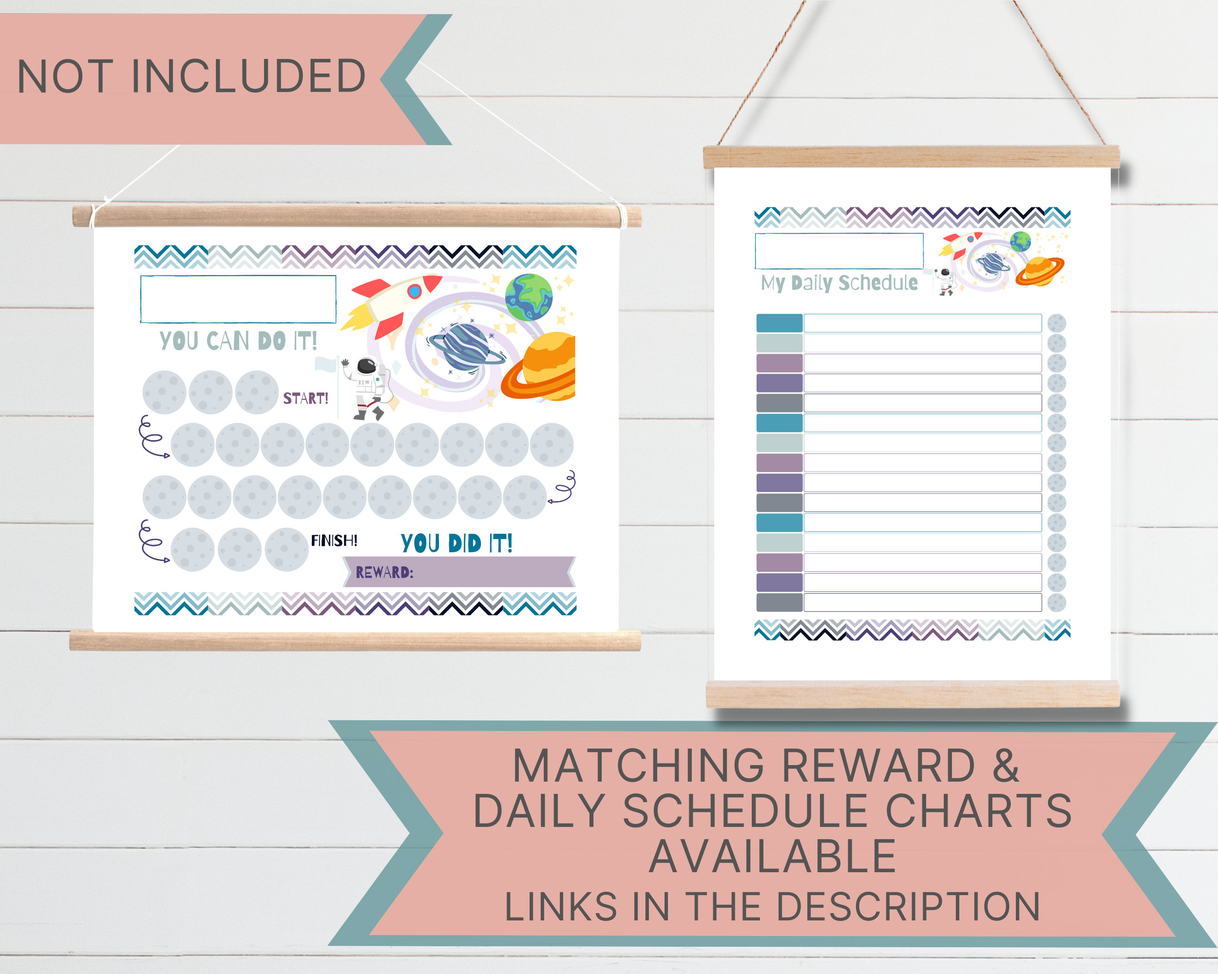 Printable Chore Chart / Daily Weekly Visual Routine / Kids Task ...