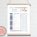Printable Kids Weekday Schedule / Editable Home School Planner ...