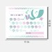 Printable Mermaid Reward Chart / Editable Behavior Chart for Kids ...