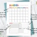 Printable Monthly Planner / Editable Month Organizer / Undated Monthly ...