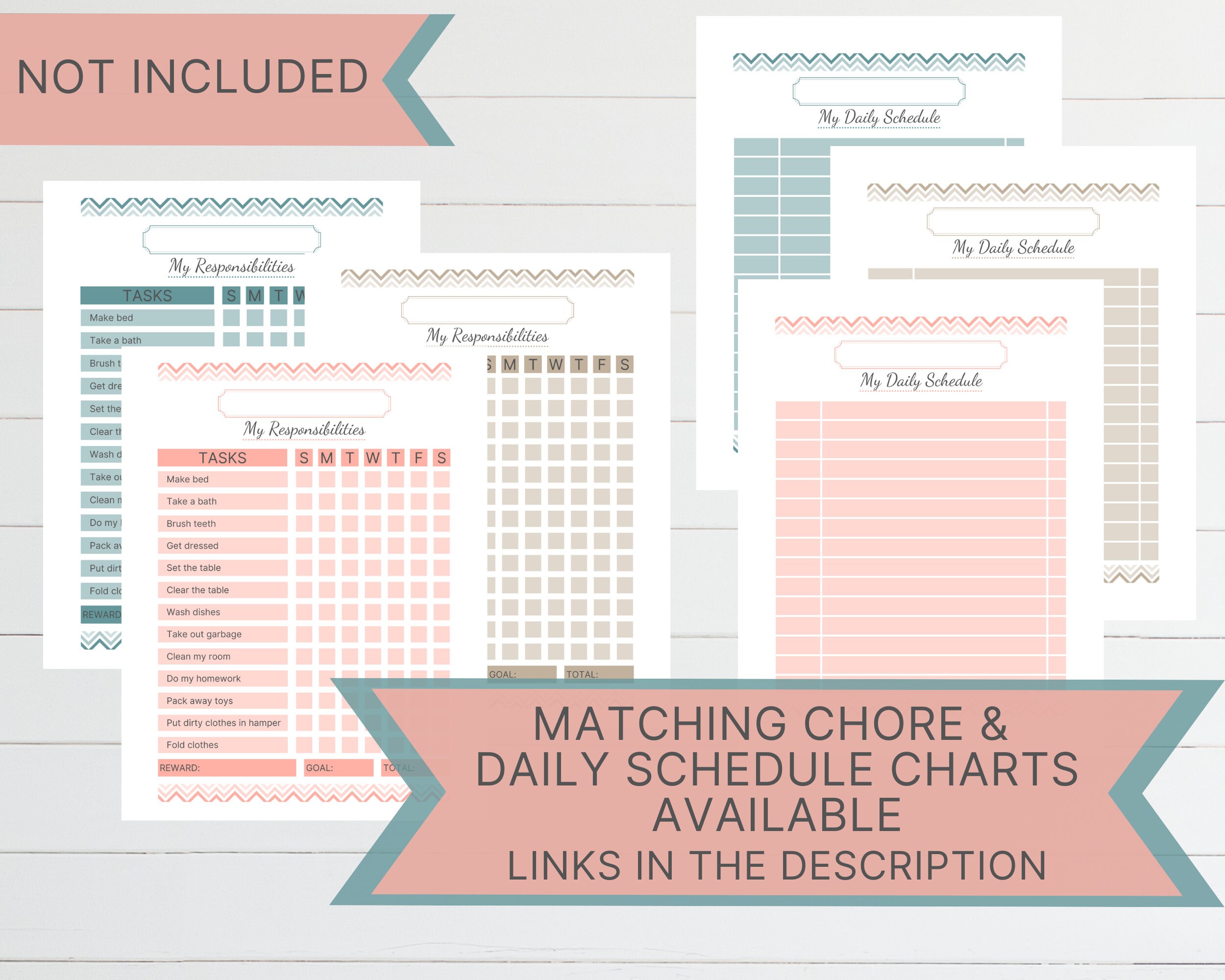 Printable Reward Chart / Editable Behavior Chart for Kids / Reward ...