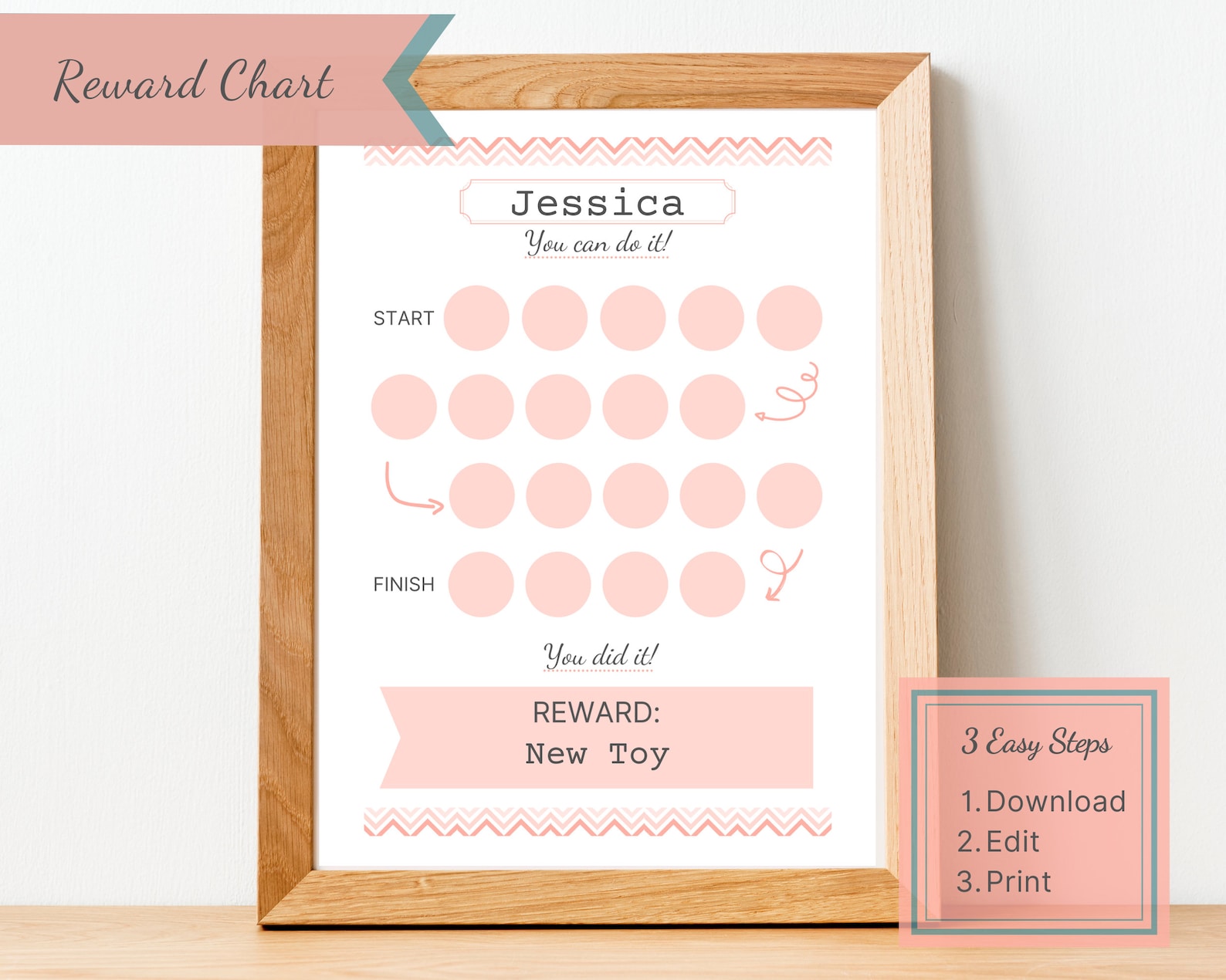 Printable Reward Chart, Chore Chart, Daily Schedule Chart / Positive ...