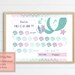 Printable Mermaid Reward Chart / Editable Behavior Chart for Kids ...