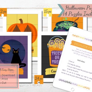 Halloween Bundle for Kids / 5 Halloween Activities Included / Printable ...