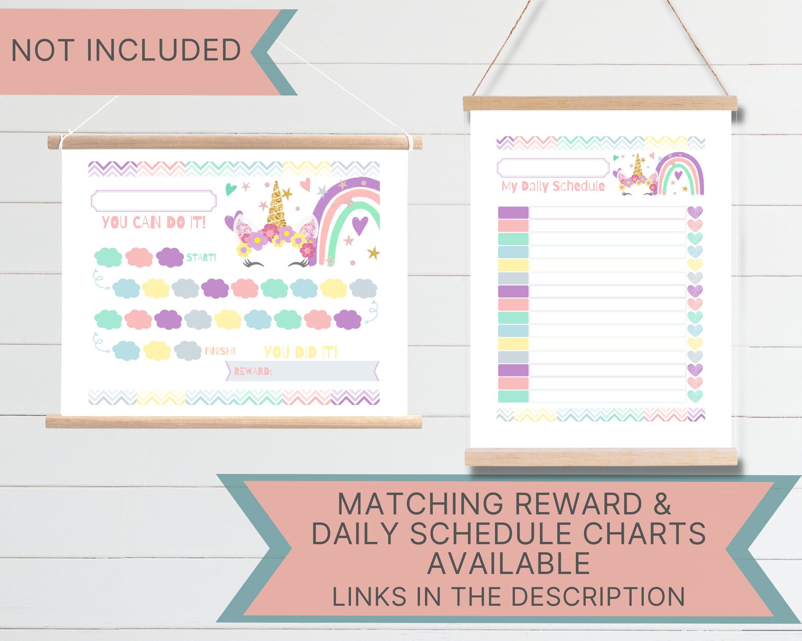 Printable Chore Chart / Daily Weekly Visual Routine / Kids Task ...