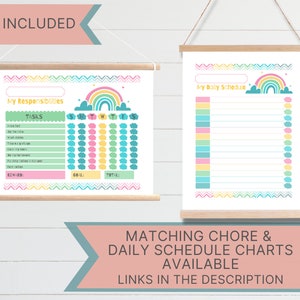 Printable Rainbow Reward Chart / Editable Behavior Chart for Kids ...