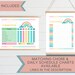 Printable Rainbow Reward Chart / Editable Behavior Chart for Kids ...