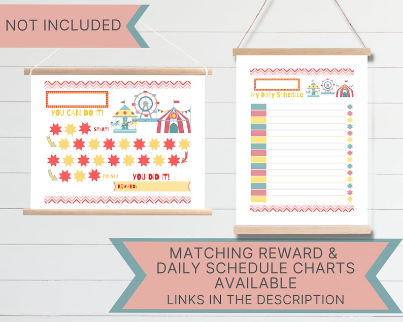 Printable Chore Chart / Daily Weekly Visual Routine / Kids Task ...