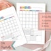 Printable Monthly Planner / Editable Month Organizer / Undated Monthly ...