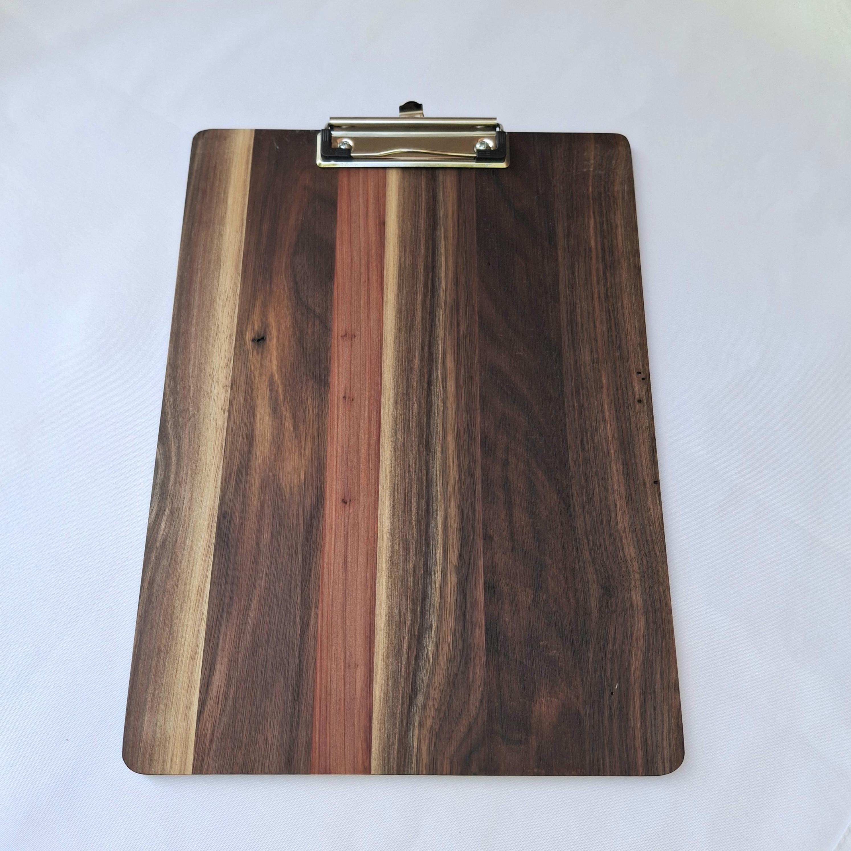 Handmade Wooden Clipboards for Office, School, Manufacturing, Medical ...