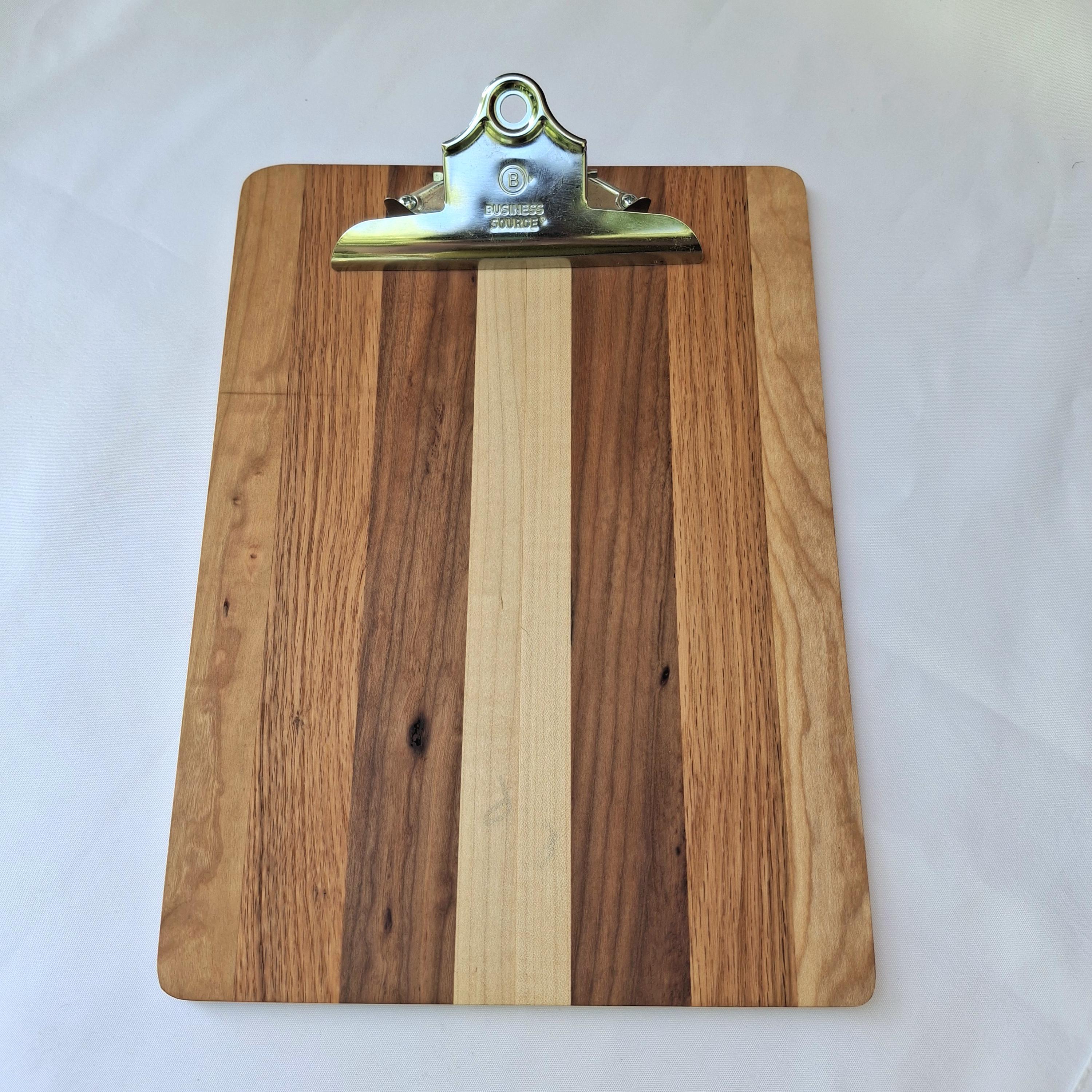 Handmade Wooden Clipboards for Office, School, Manufacturing, Medical ...