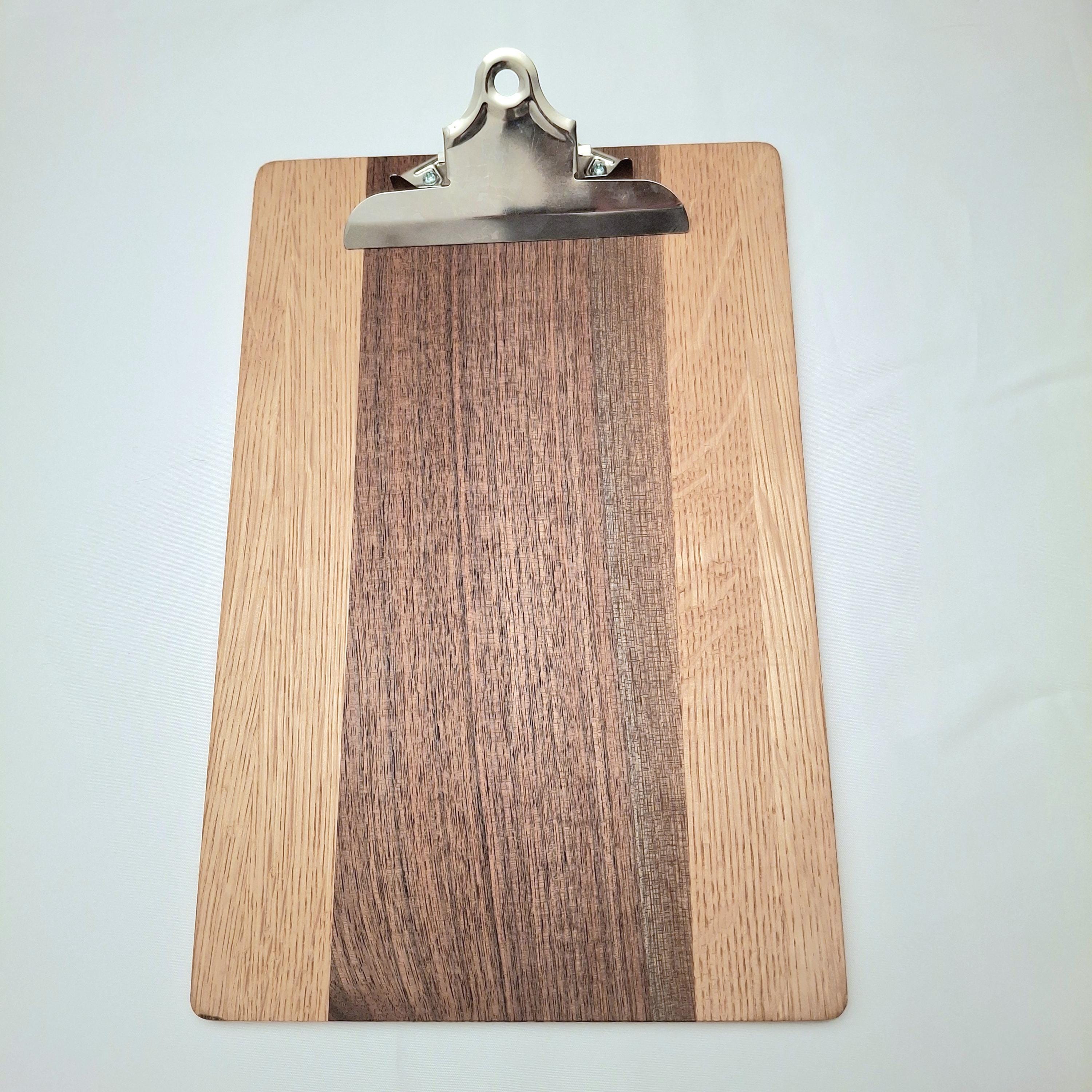 Handmade Wooden Clipboards for Office, School, Manufacturing, Medical ...