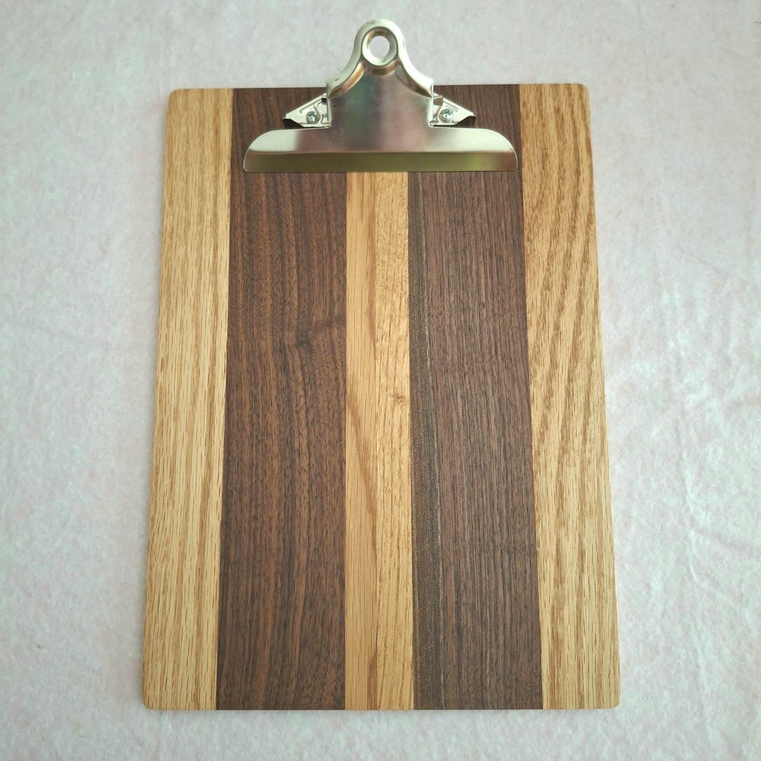 Handmade Wooden Clipboards for Office, School, Manufacturing, Medical ...
