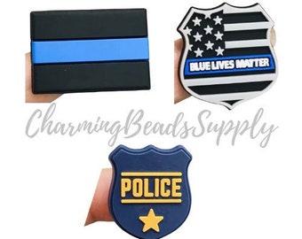 Police Badge Charm | Etsy